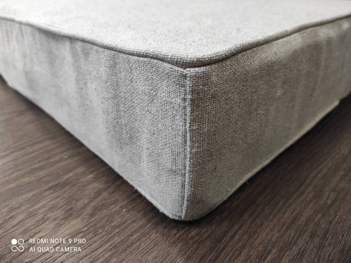 Mattress Cover Linen Zippered Durable Daybed Pure Linen - Etsy