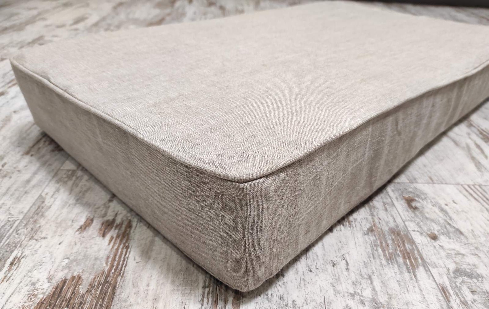 Linen Mattress Cover With the Cord Welting Daybed Covers - Etsy