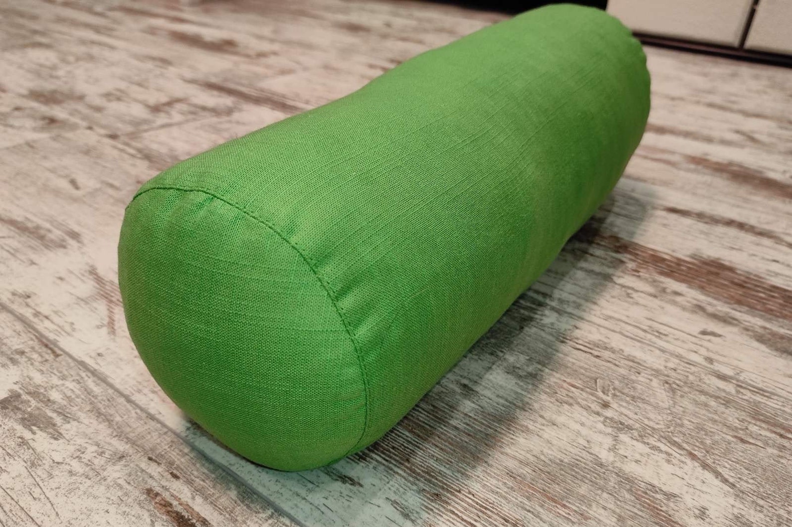 Linen Cover With Hidden Zipper for Yoga Cushion With Custom - Etsy