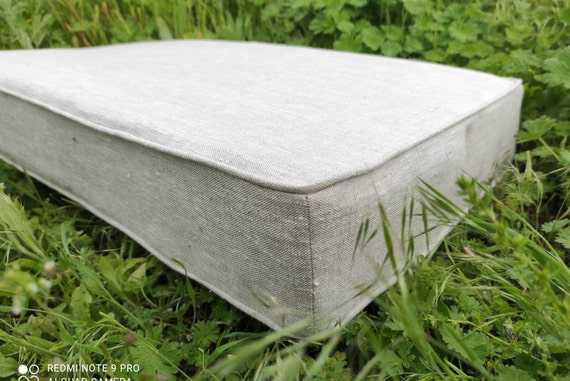 Daybed Futon Cover With Zip With Cord Lining Made of Natural - Etsy