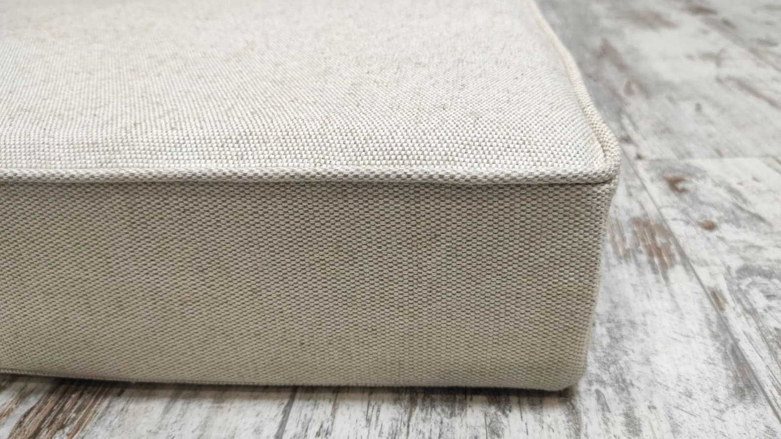 Linen Mattress Zippered Cover - Made of Upholstery Linen - Farmhouse ...