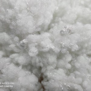 Synthetic Fluff Filling Made of Polyester 500 Grams - Filler for ...