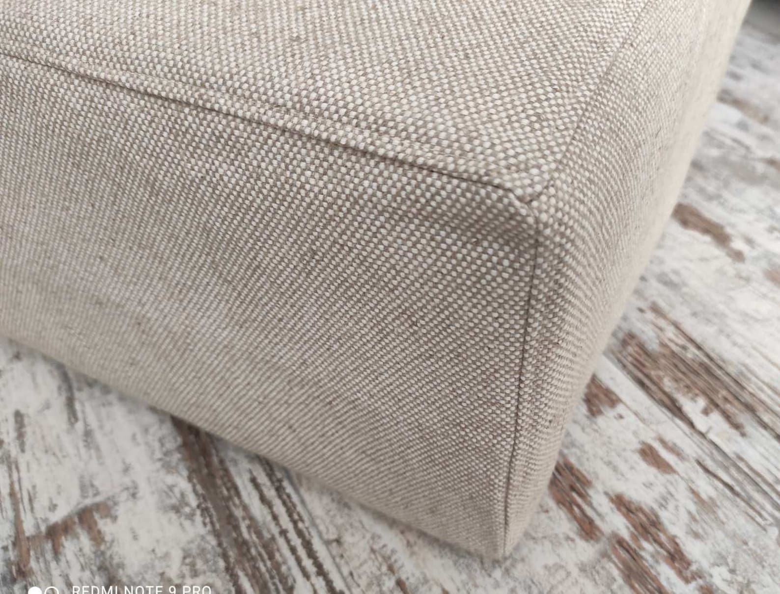 Durable Pure Linen Couch Cover | Linen Mattress Zippered Cover | Made ...