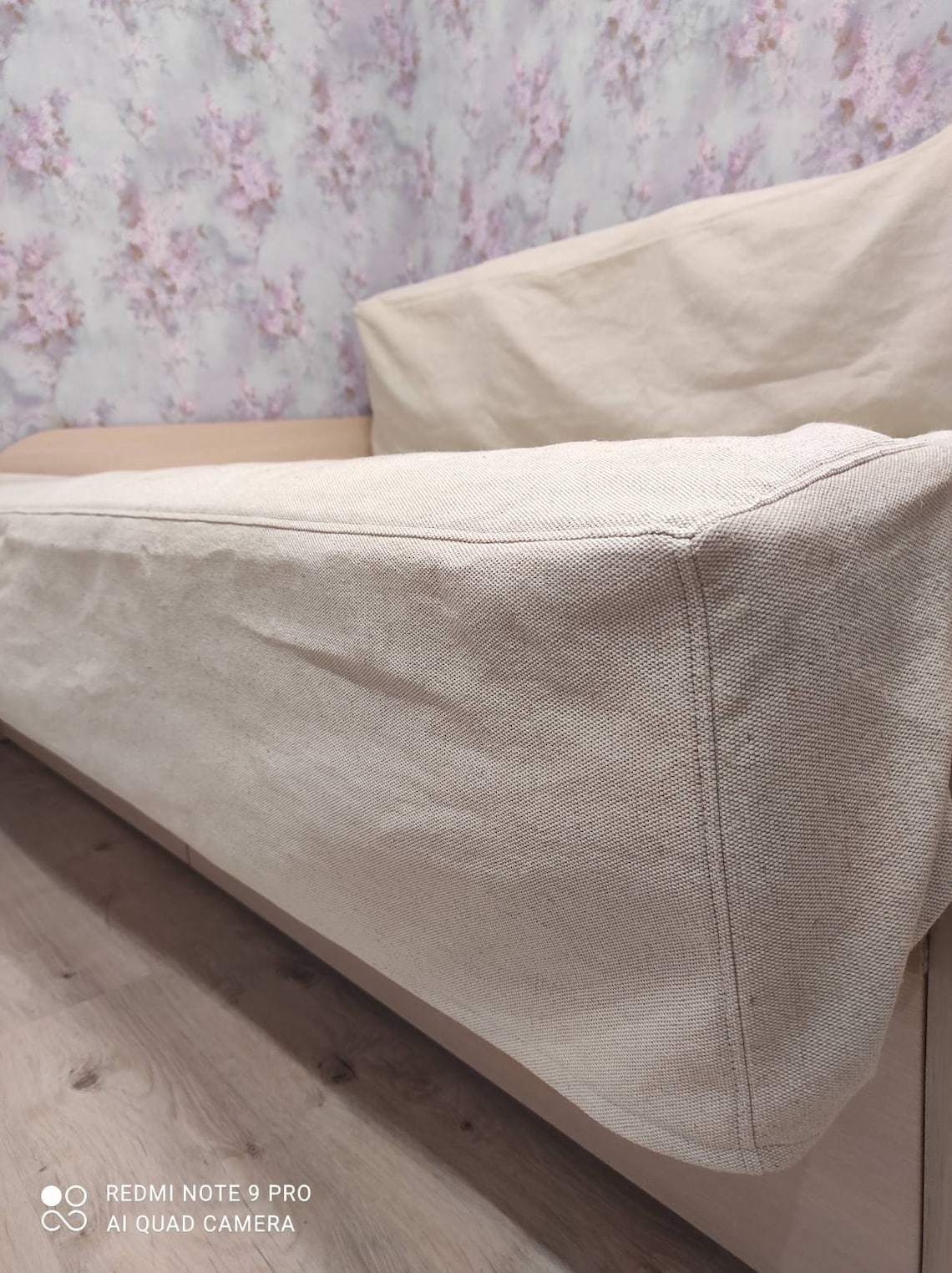 Linen Sofa Bed Cover Futon King Size Linen Fitted Sofa Cover - Etsy