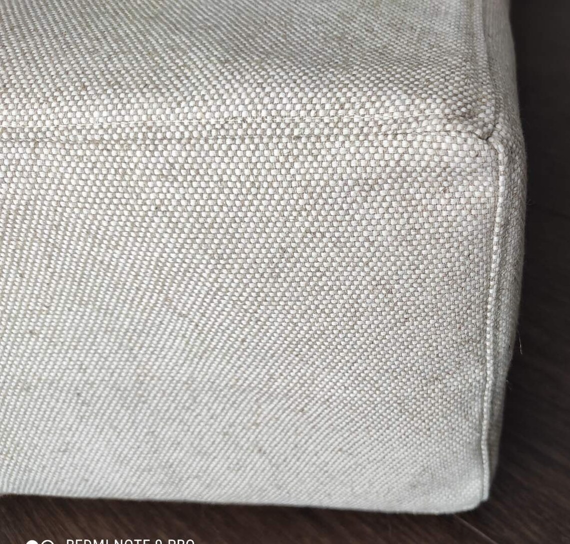 Linen Mattress Zippered Cover Made of Upholstery Linen - Etsy
