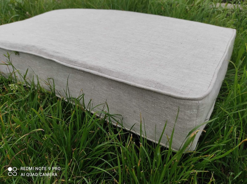 Daybed Futon Cover With Zip With Cord Lining Made of Natural - Etsy