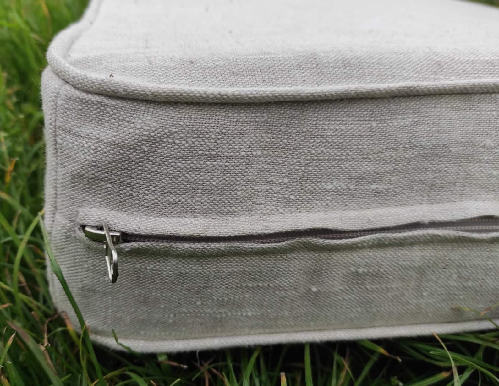 Linen Daybed Slipcover With the Cord Welting Mattress | Etsy