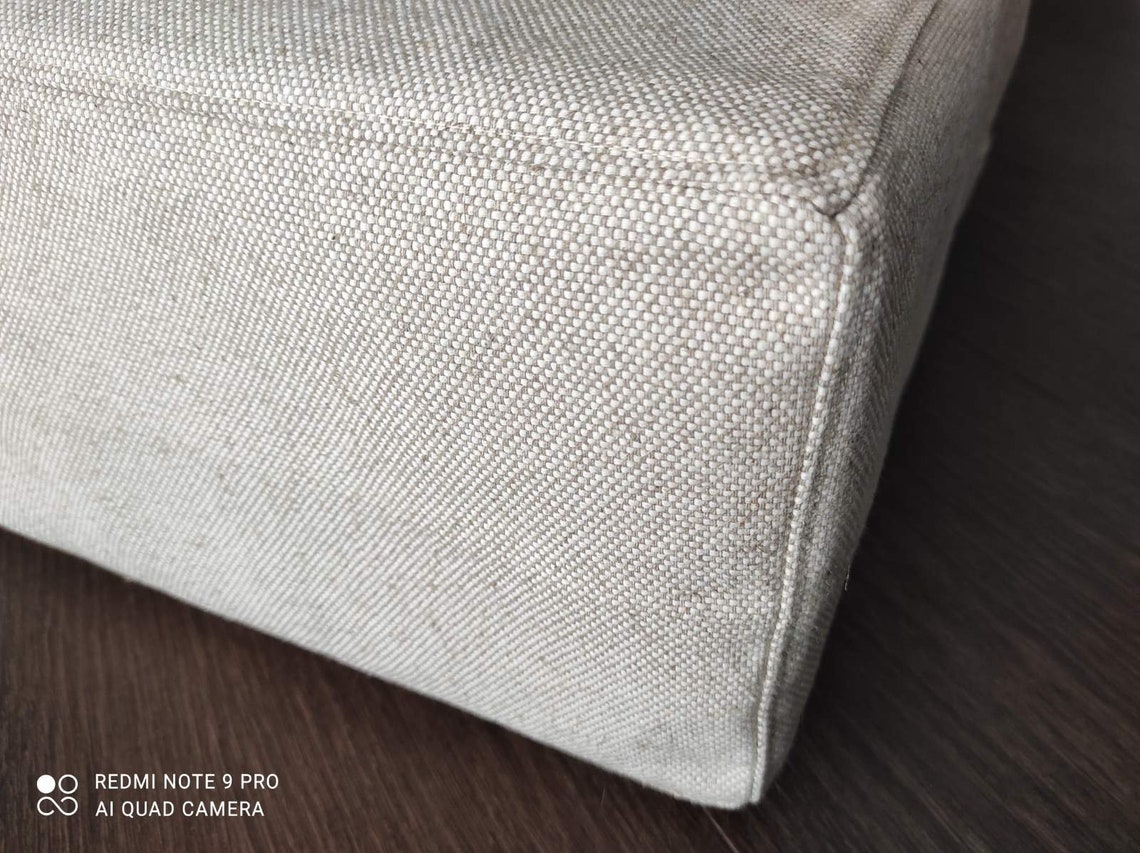 Linen Mattress Zippered Cover Made of Upholstery Linen - Etsy