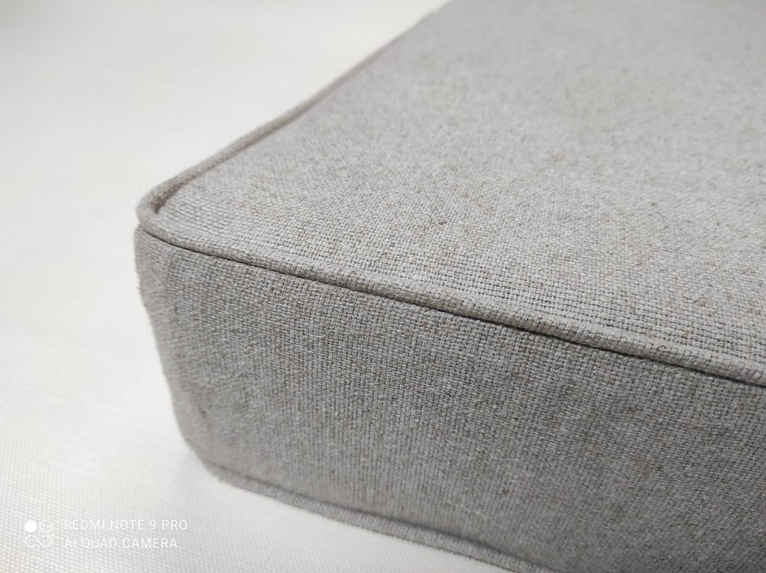 Mattress Cover Linen Zippered - Durable Daybed Pure Linen Cover - Futon ...