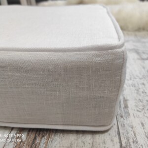 Daybed Futon Cover With Zip With Cord Lining Made of Natural 100% Pure ...