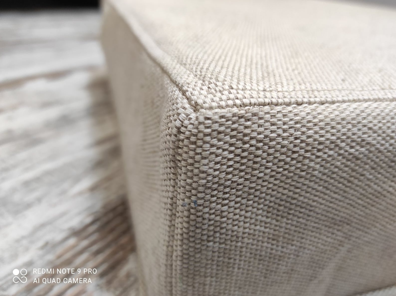 Linen Mattress Zippered Cover - Made of Upholstery Linen - Farmhouse ...
