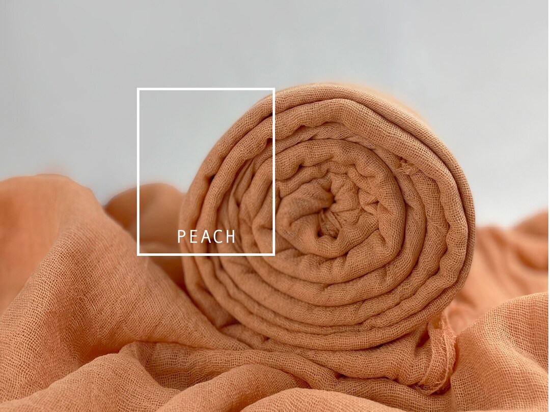 Peach Cheesecloth Table Runners, Neutral Colors, Cheesecloth Table ...