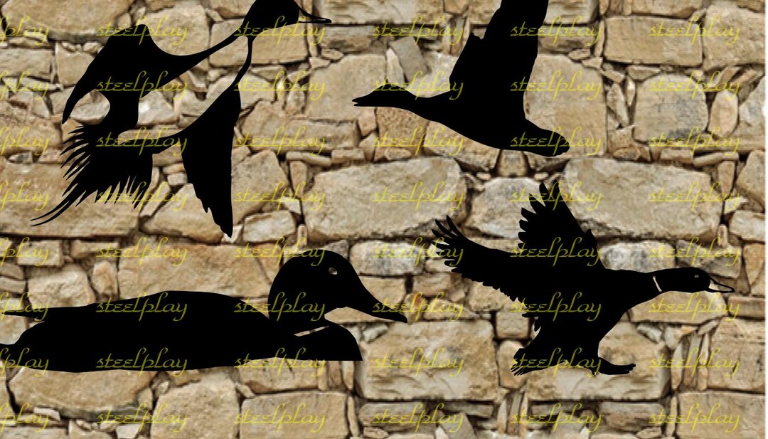 4 Ducks Plasma Cutting Files Dxf,pdf,svg and Png - Etsy