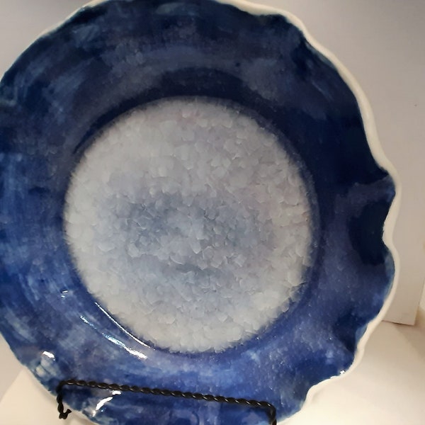 Snowflake Glaze Bowl - Etsy