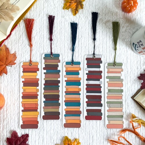 So Many Books... Bookmark Collection Individual or Set - Etsy