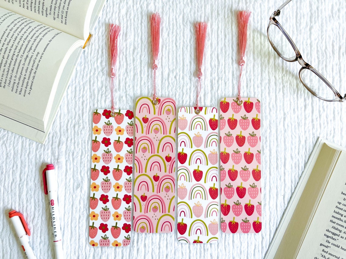 Berry Bright Bookmark Collection Individual or Set - Etsy