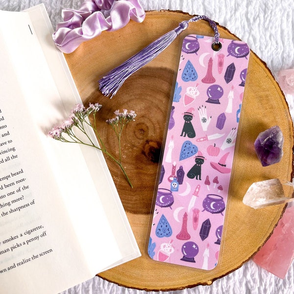 Witch Bookmark - Etsy