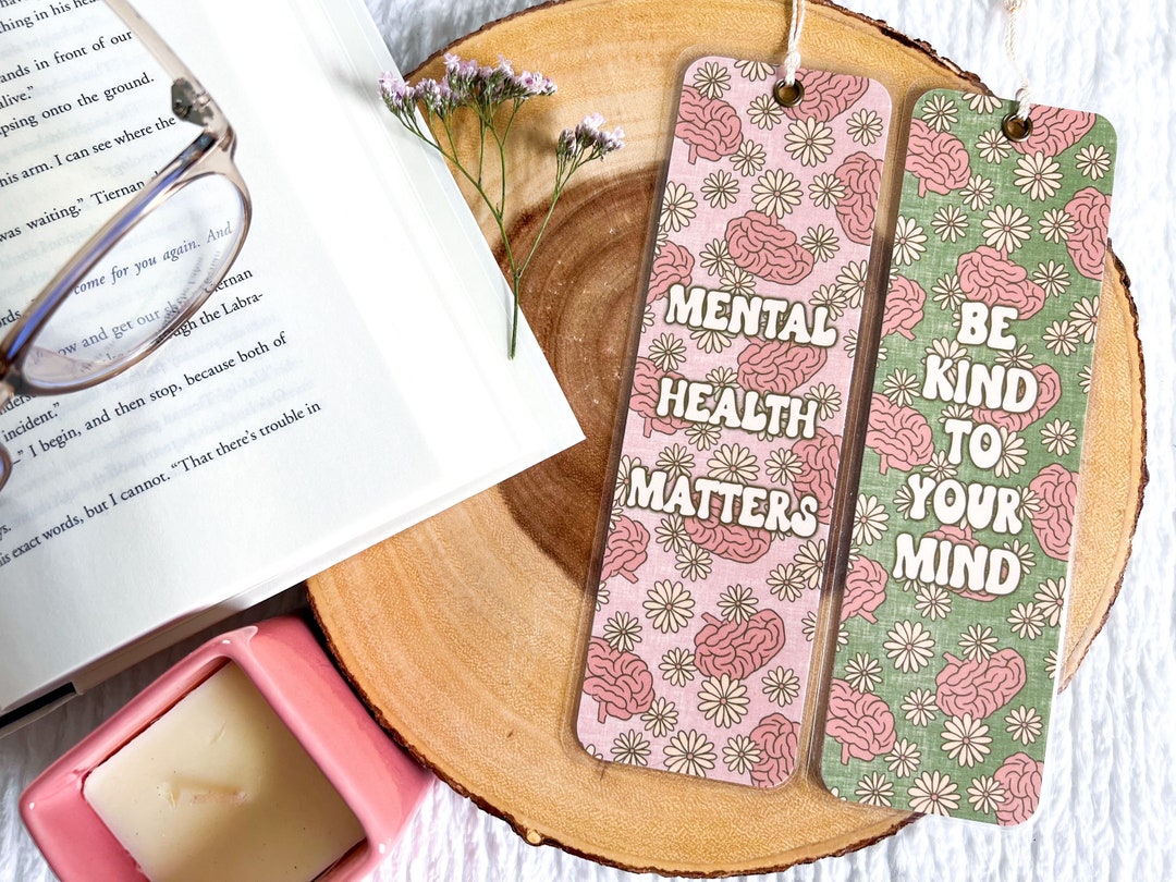 Be Kind to Your Mind Bookmark Collection Individual or Set - Etsy