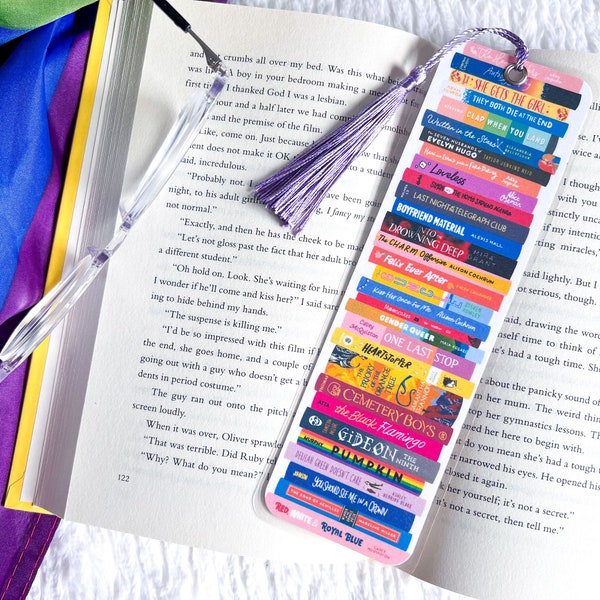 Laminated Bookmark - Etsy