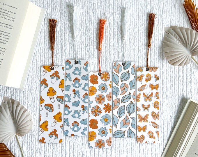 Fueled by Iced Coffee Bookmark Collection Handmade Bookmarks - Etsy