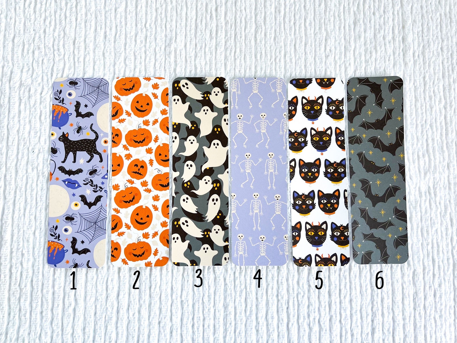 Spooky Halloween Bookmark Collection Individual or Set - Etsy