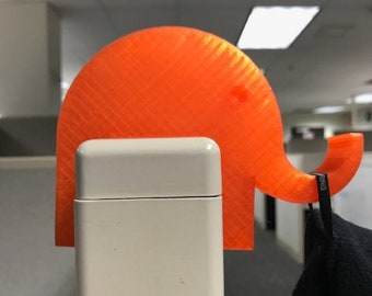 Modern Office Cubicle Coat Hook 3D Printed Partition Rail Hanger for ...