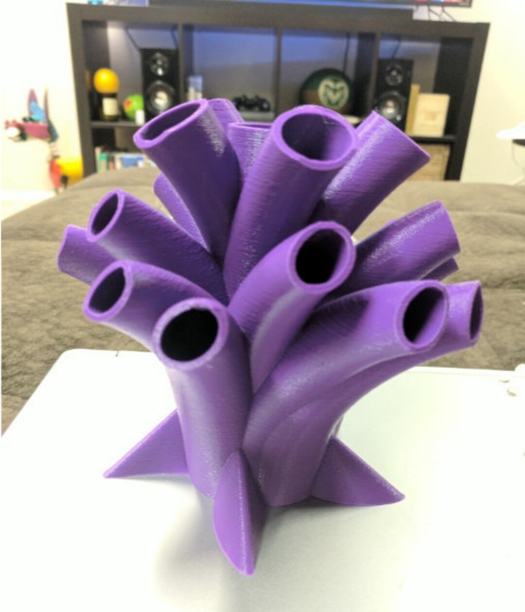 Organic Pen Holder | Pencil Holder Desk Organizer Abstract Strange ...