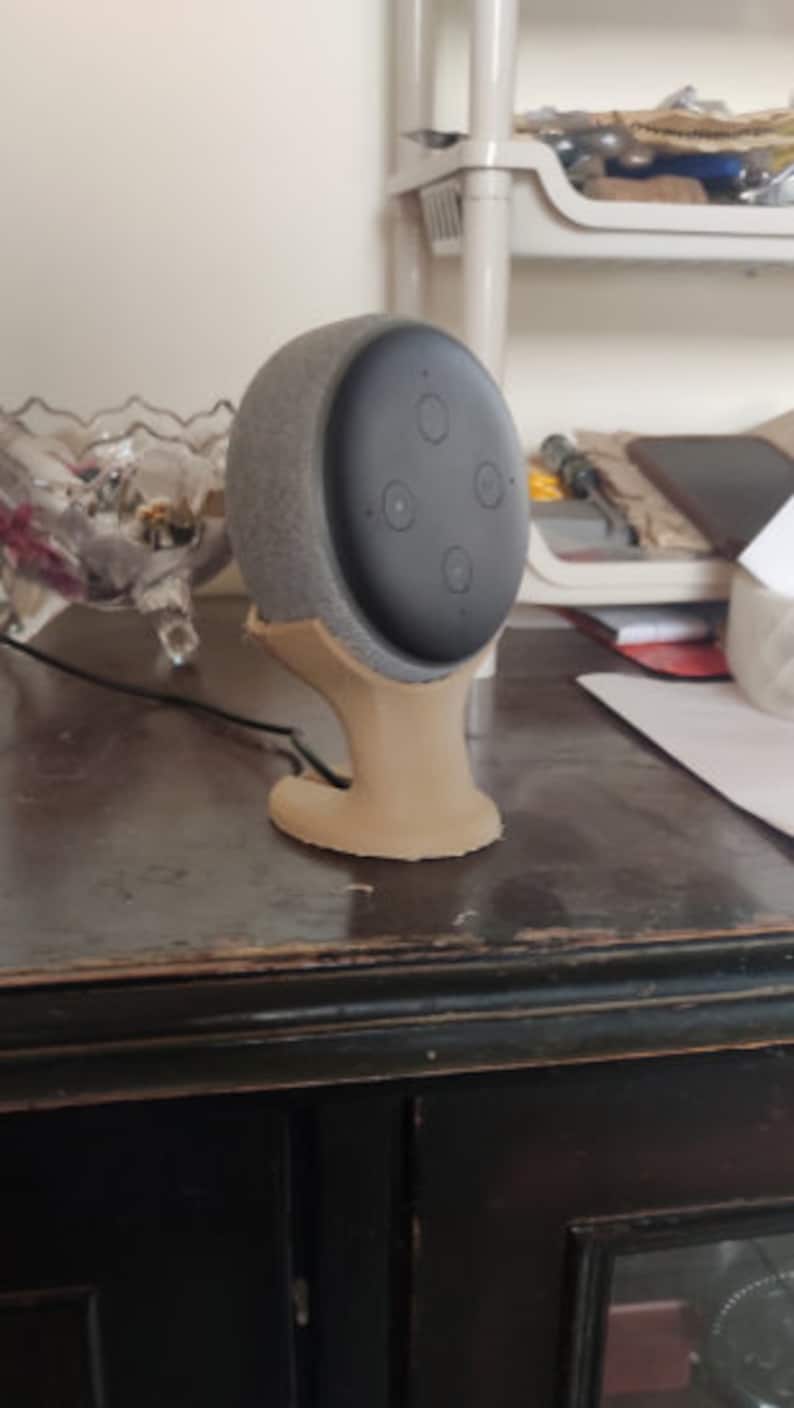 Amazon Alexa Echo Dot Desk Mount Holder for Gen 3 ANY COLOR - Etsy