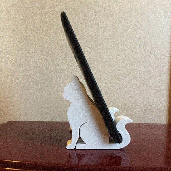 Kitty Phone Stand - Etsy