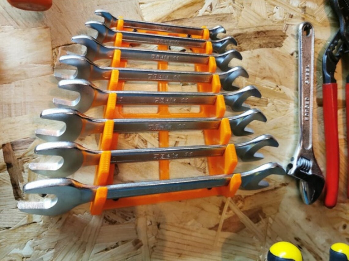 Wrench Wall Mounted Holder Garage Organization Gifts for - Etsy