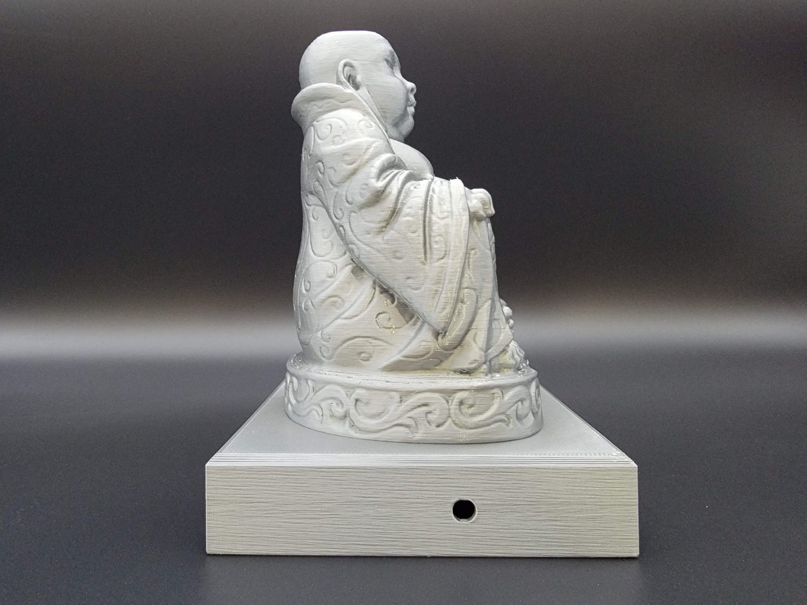 Buddha 4x4 Fence Post Topper Statue Garden Statue for Zen Garden Lovers ...