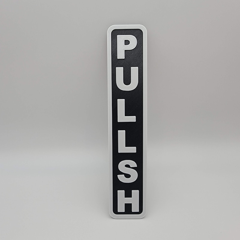 Push Pull Door Signs - Etsy