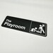 The Playroom Sign Like the Office Logo - Etsy