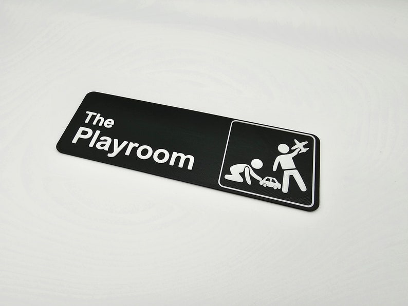 The Playroom Sign Like "the Office" Logo - Etsy