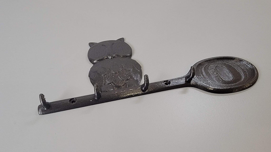 Owl Measuring Spoon Holder | Kitchen Decor - Etsy