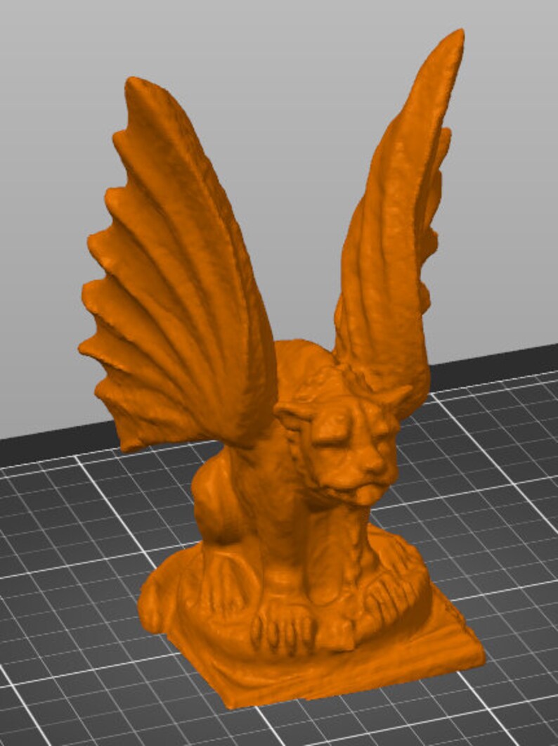 Gargoyle Fence Post Topper 4x4 PVC Vinyl or Wood Garden - Etsy