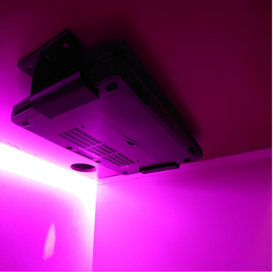 Hidden Laptop Under Desk Holder | Hide Tablet | Store and Conceal ...