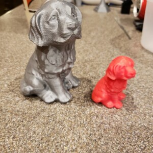 Cute Puppy Statue | Any Color! Labrador - Golden Retriever Puppy Dog ...