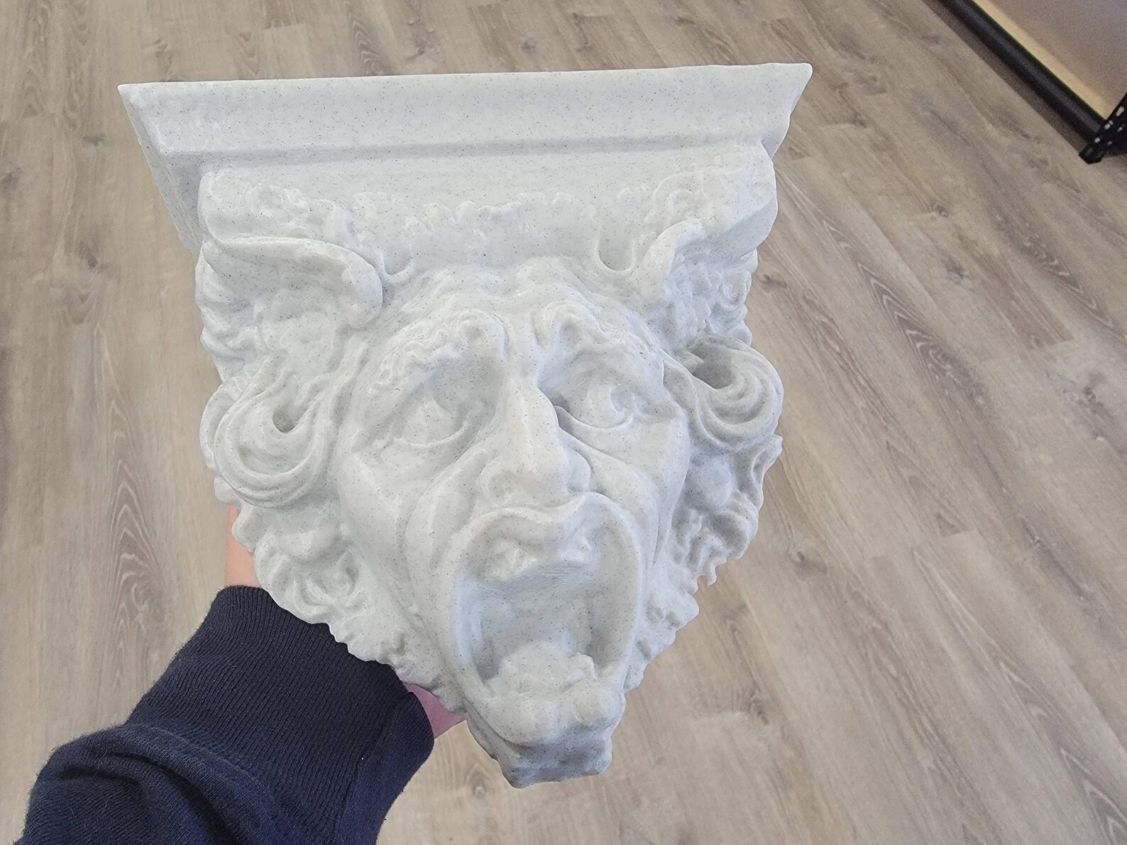 Wall Mounted Gargoyle Statue or Mantel | Any Color Garden Gargoyal ...