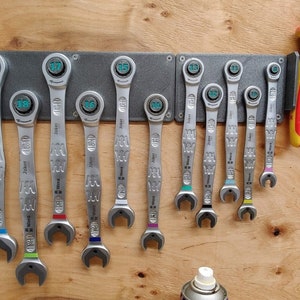 Spanner Wrench Wall Mounted Holder | Garage Organization | Gifts for ...