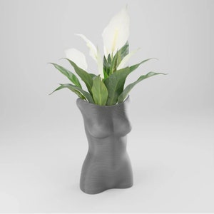 Female Body Vase Planter - Cute Succulent Planters - Any Color! - Etsy