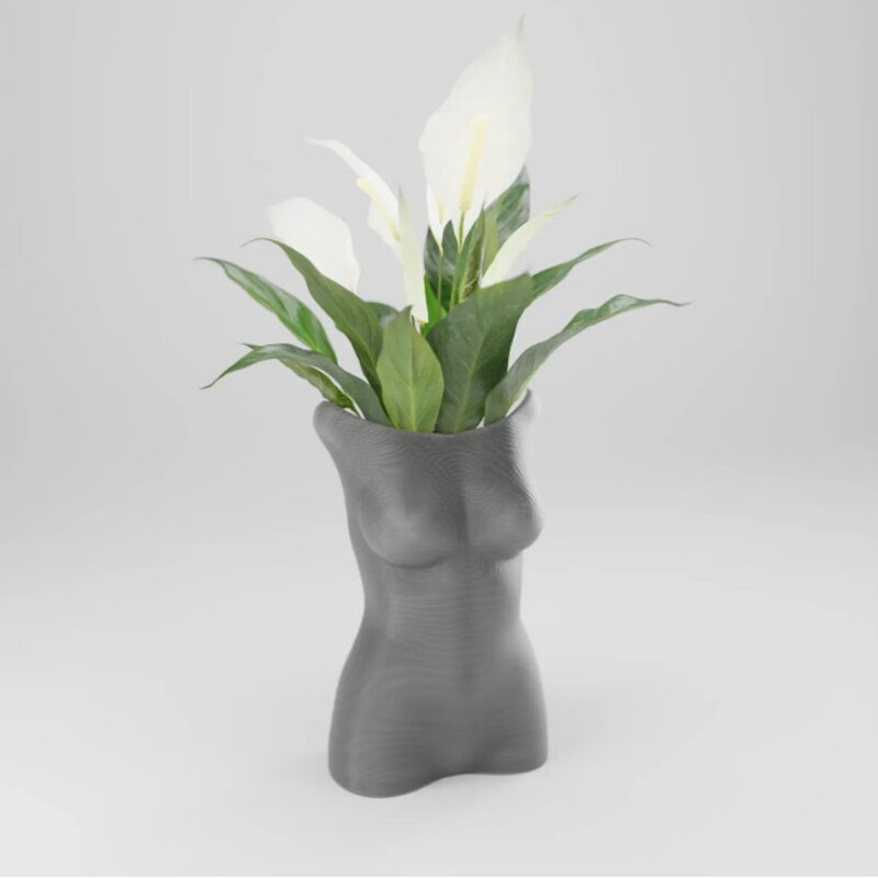 Female Body Planter - Etsy