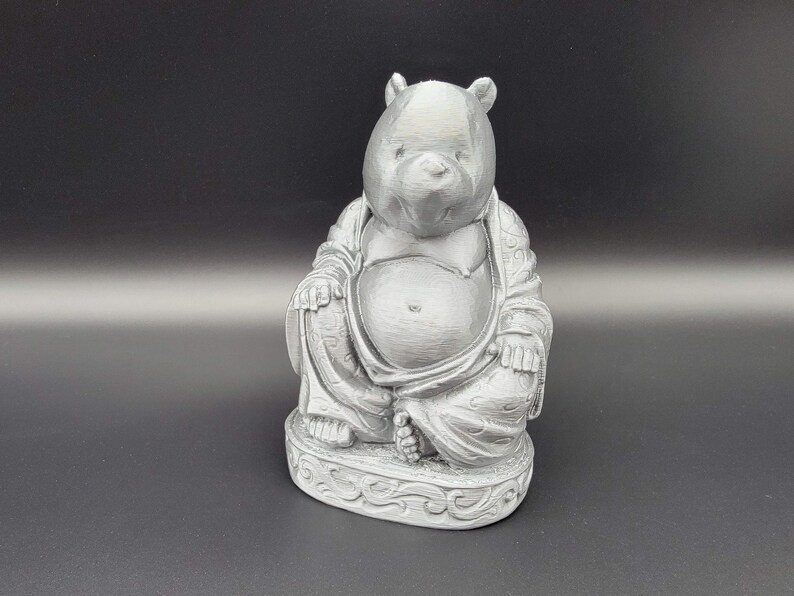 Winnie the Pooh Bear Buddha Statue Any Color! Funny Gag Gift for Animal ...
