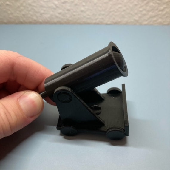 Mini Spring Loaded Cannon ANY Color Cool Unique Childrens - Etsy