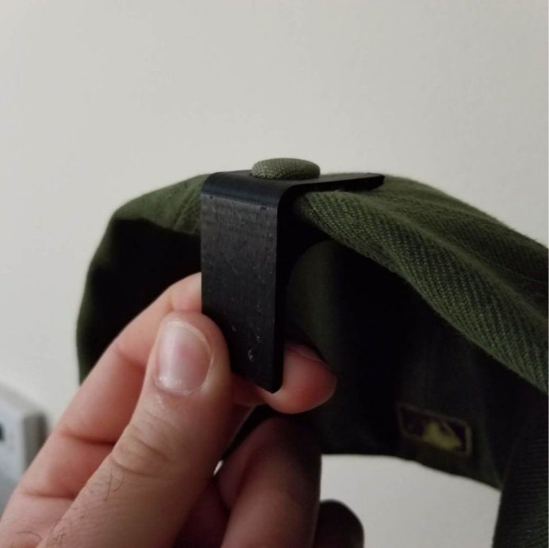 Cap Display Holder Screw to Wall Securely | Hat Wall Mounted Holder ...