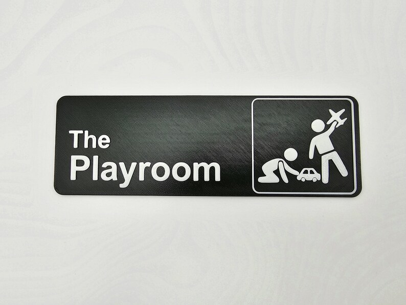 The Playroom Sign Like "the Office" Logo - Etsy