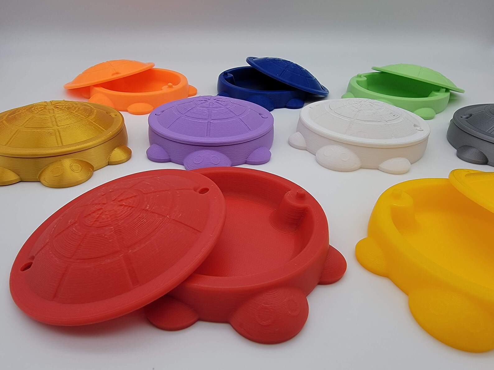 Mini Sandbox Turtle With Lid Cap Reptile Feeder Put in - Etsy