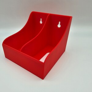 Milwaukee Bit Box Wall Mount Holds Two Drill Bit Boxes Any Color - Etsy