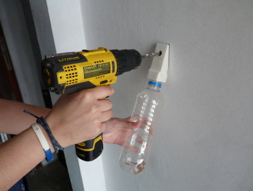 Dust Collector for Wall Drilling | Any Color! Attached to Water Bottles ...