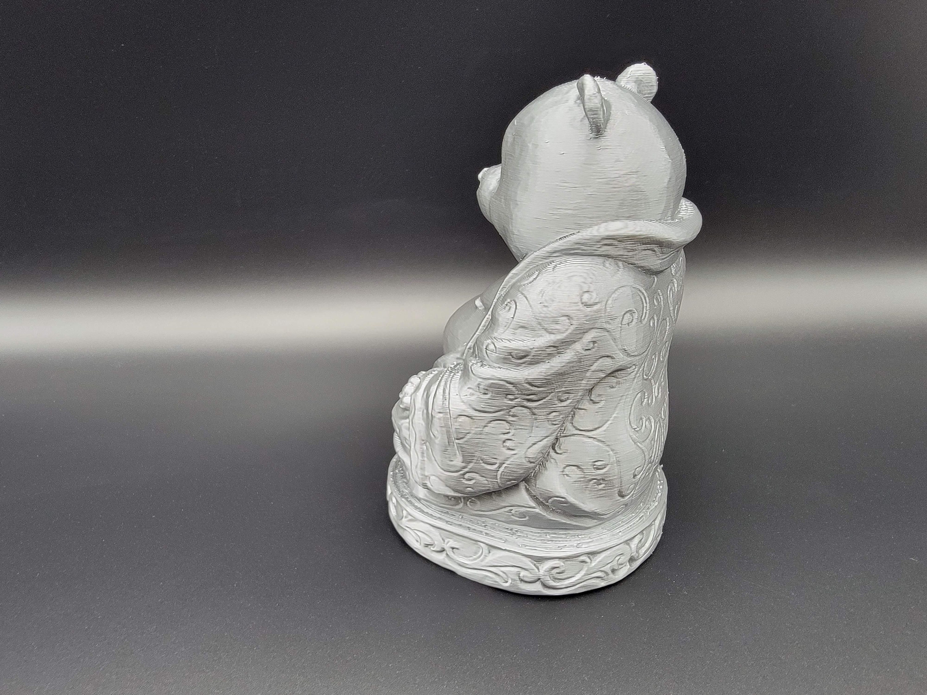 Winnie the Pooh Bear Buddha Statue Any Color! Funny Gag Gift for Animal ...